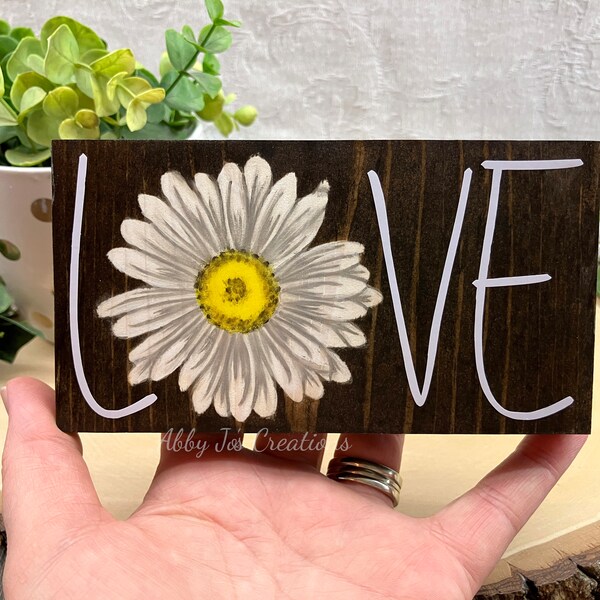 White Daisy Signs - Etsy