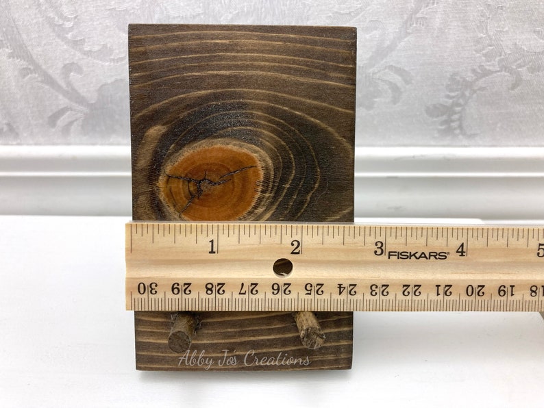 Rustic Brown Easel/small Hand Stained Mini Wood Easel for - Etsy