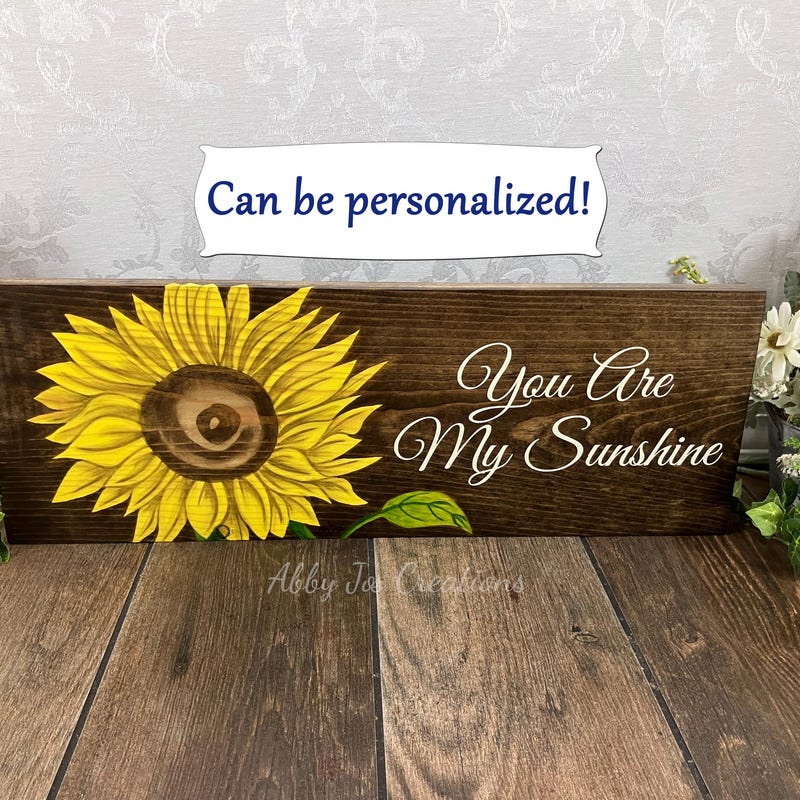 Sunflower Kitchen Sign - Etsy