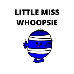 Little Miss Whoopsie, Mr.men, Meme Sticker, Decal Sticker, Funny ...