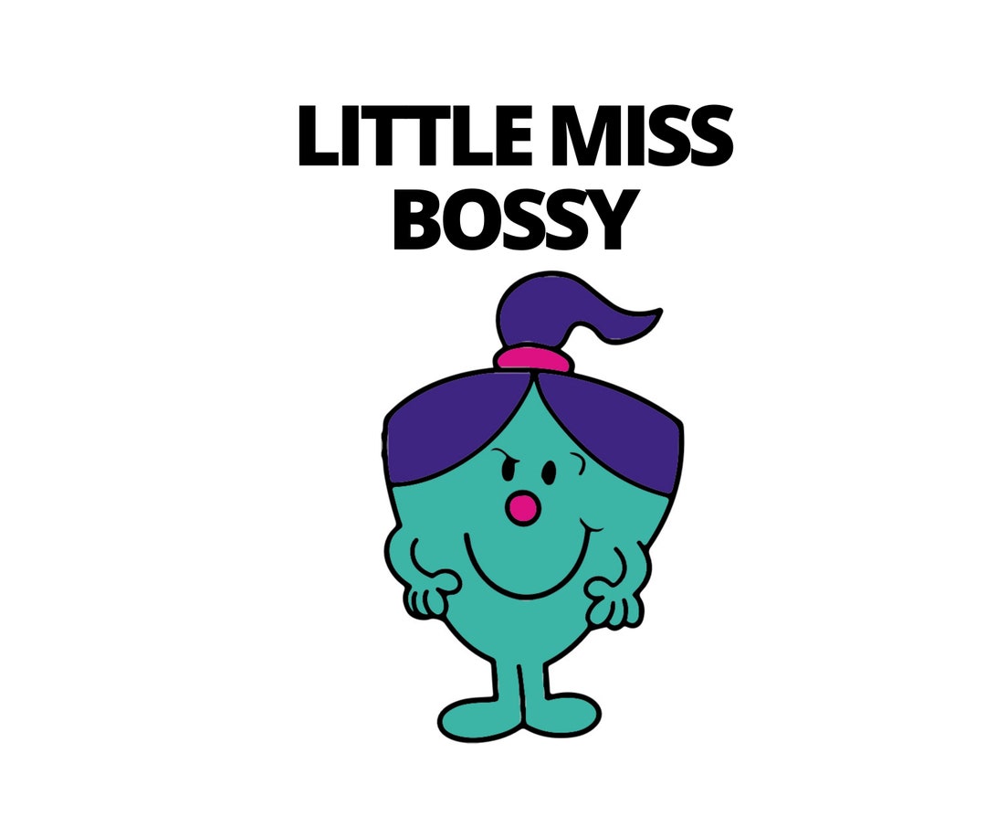Little Miss Bossy, Mr.men, Meme Sticker, Decal Sticker, Funny Stickers ...