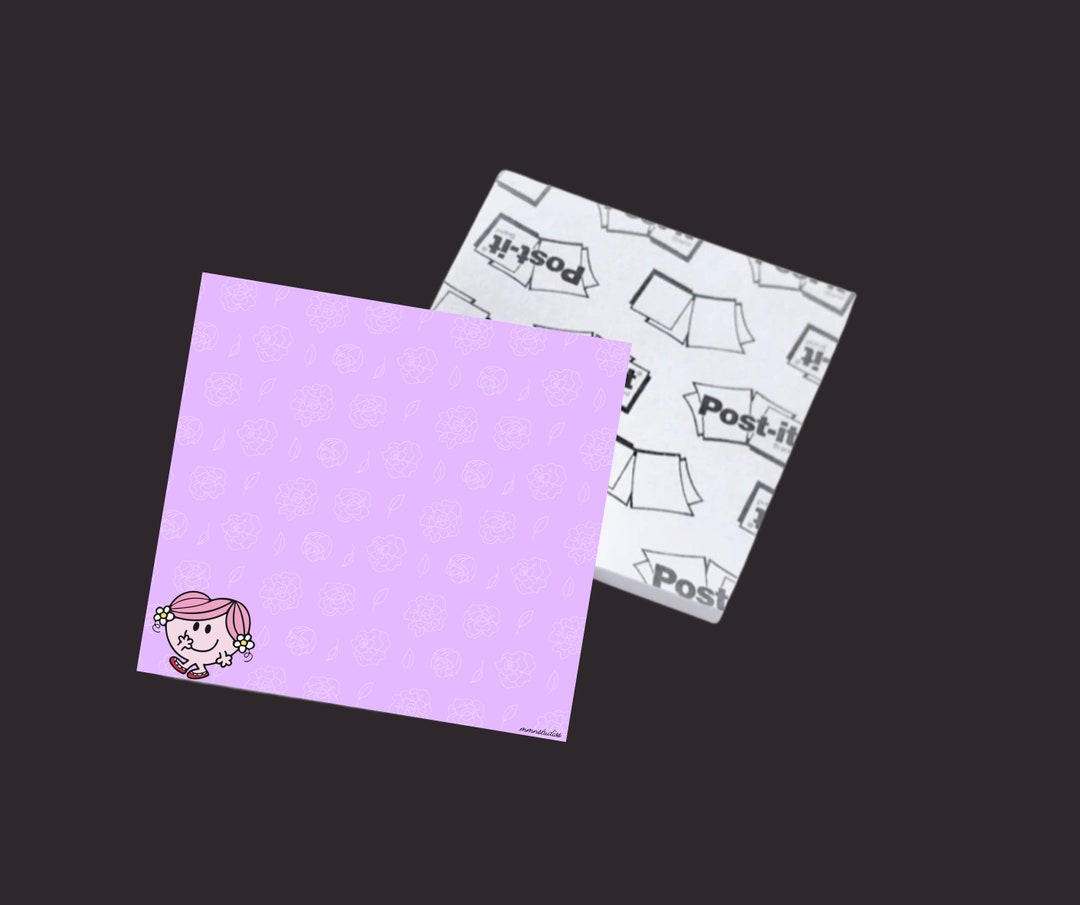 Little Miss Notepadcute Sticky Notes Secret Santa Gifts at - Etsy