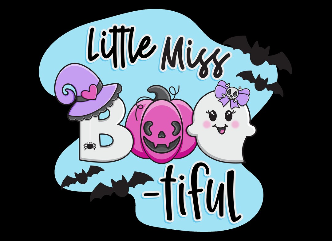 Little Miss Boo-tiful, Little Miss, Mr.men Sticker Custom Stickers ...