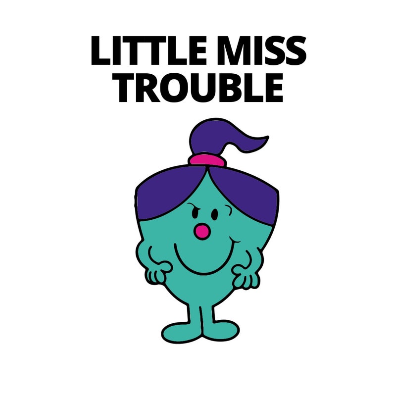 Little Miss Trouble - Etsy
