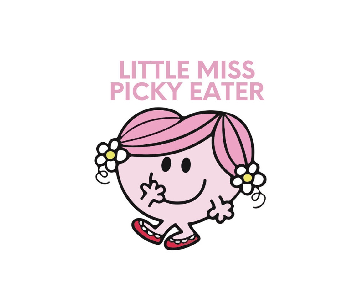 Little Miss Picky Eater, Mr.men, Meme Sticker, Decal Sticker, Funny ...