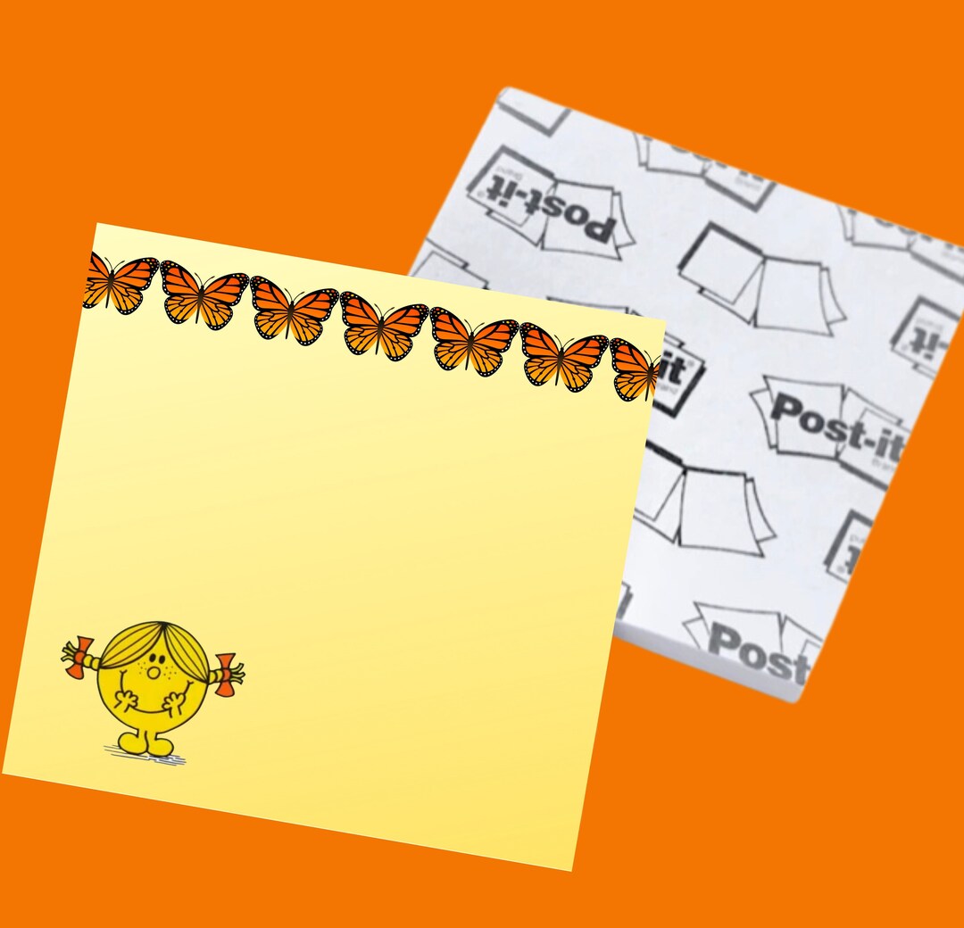 Little Miss Notepad, Cute Sticky Notes, Secret Santa Gifts at Work ...