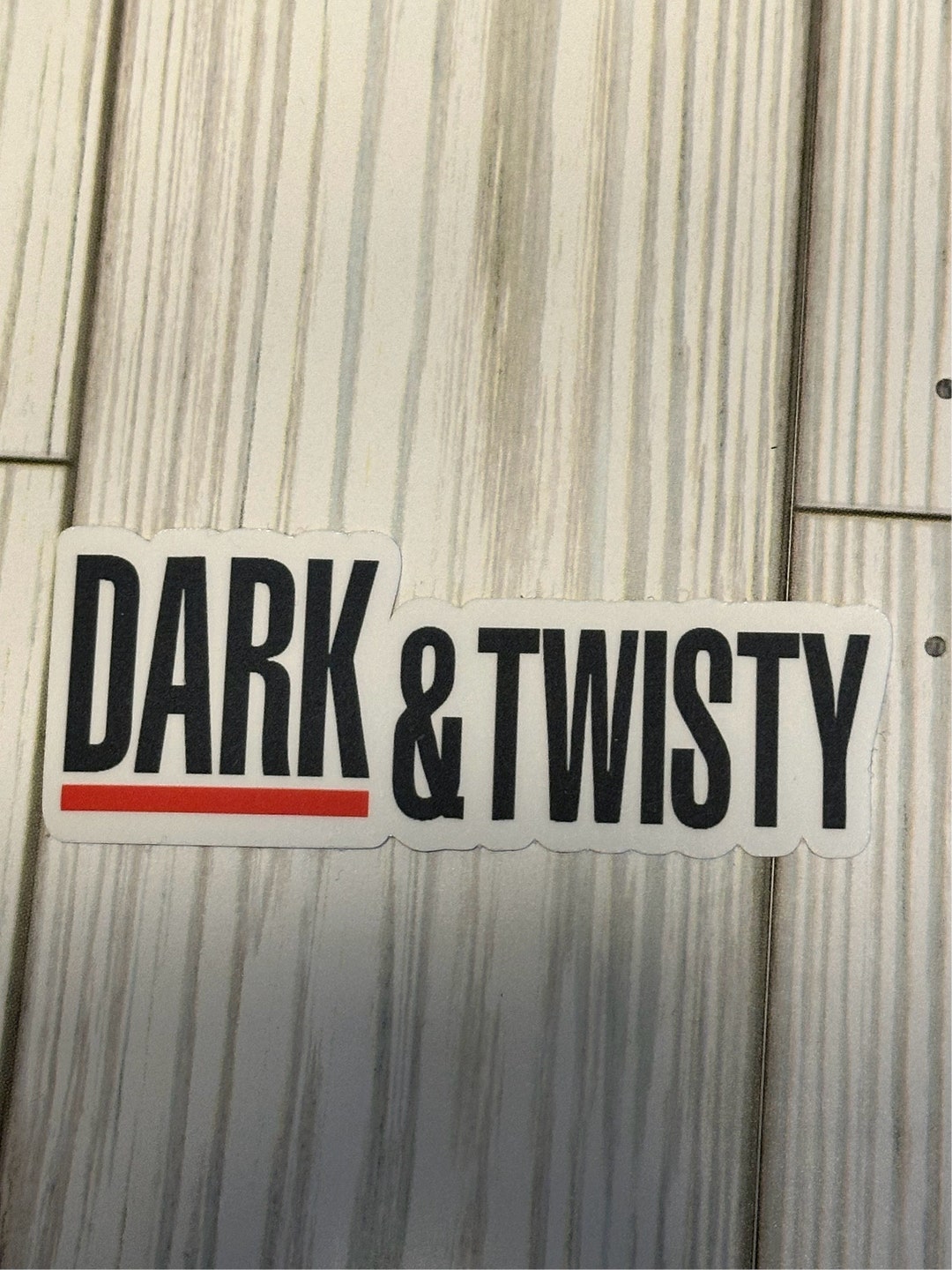 Dark & Twisty Sticker for Twists Sis,grey Anatomy Inspired Stickers ...