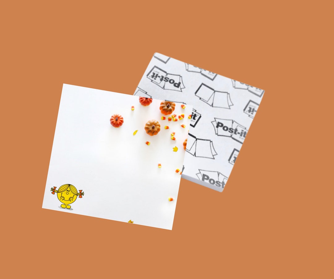 Little Miss Notepad,cute Sticky Notes, Secret Santa Gifts at Work ...