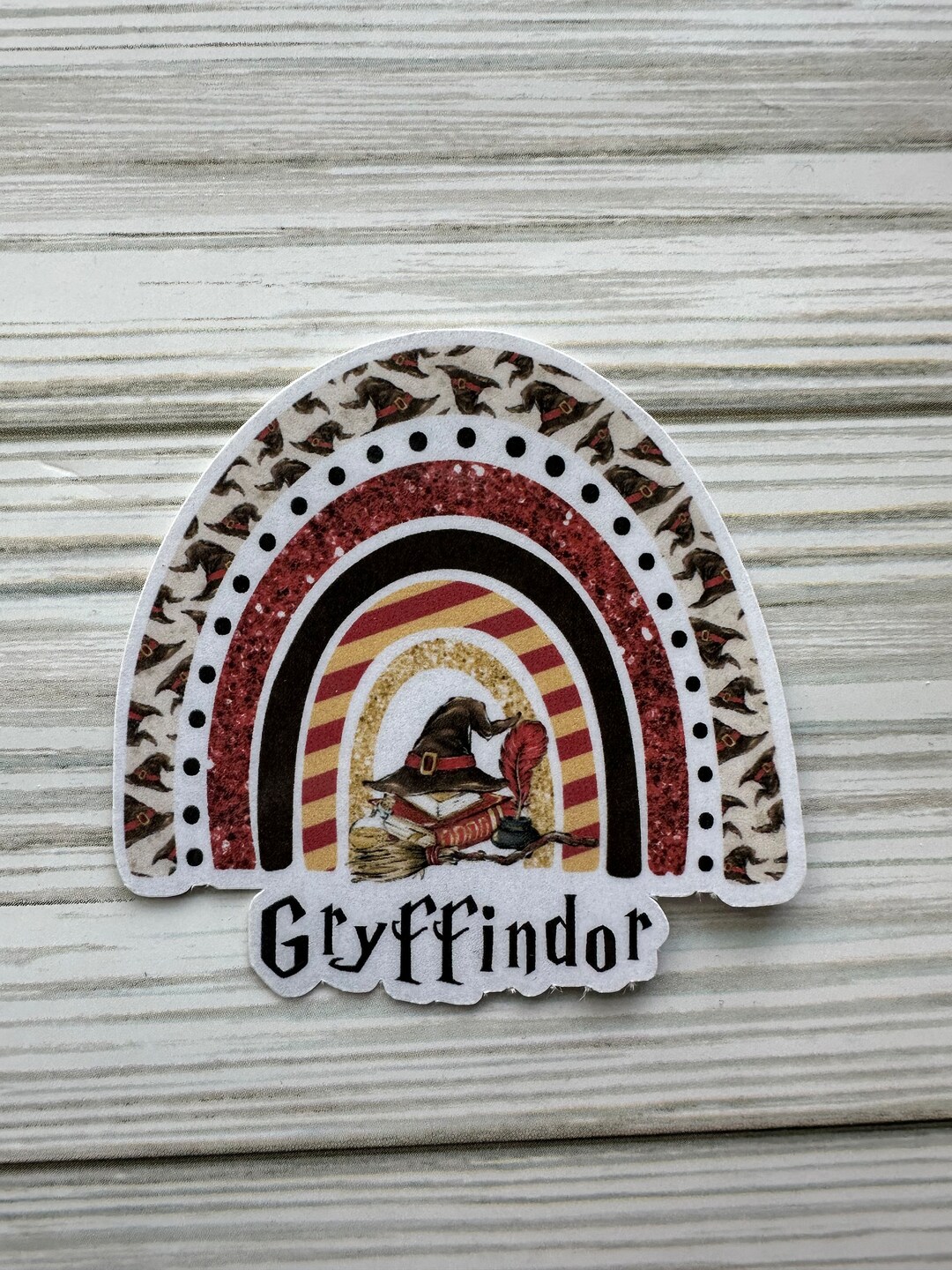 Wizard Stickers House Sticker Water Bottle Sticker Decal - Etsy