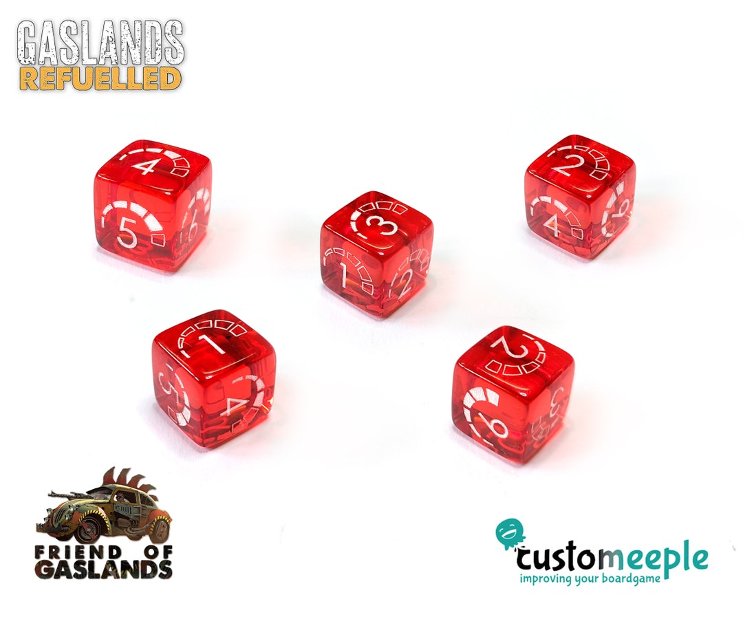 Gaslands Gear Dice - Etsy