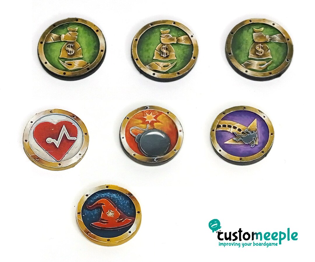 Blood Bowl Tokens Set (7 Units) - Etsy Australia