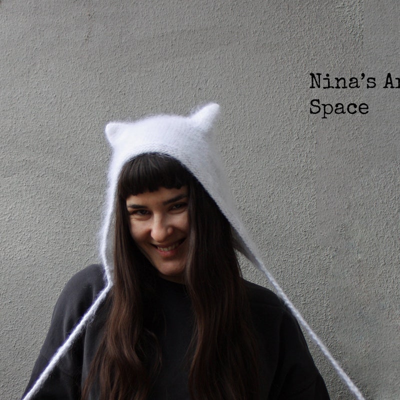 Fuzzy Cat Ear Hood - Etsy