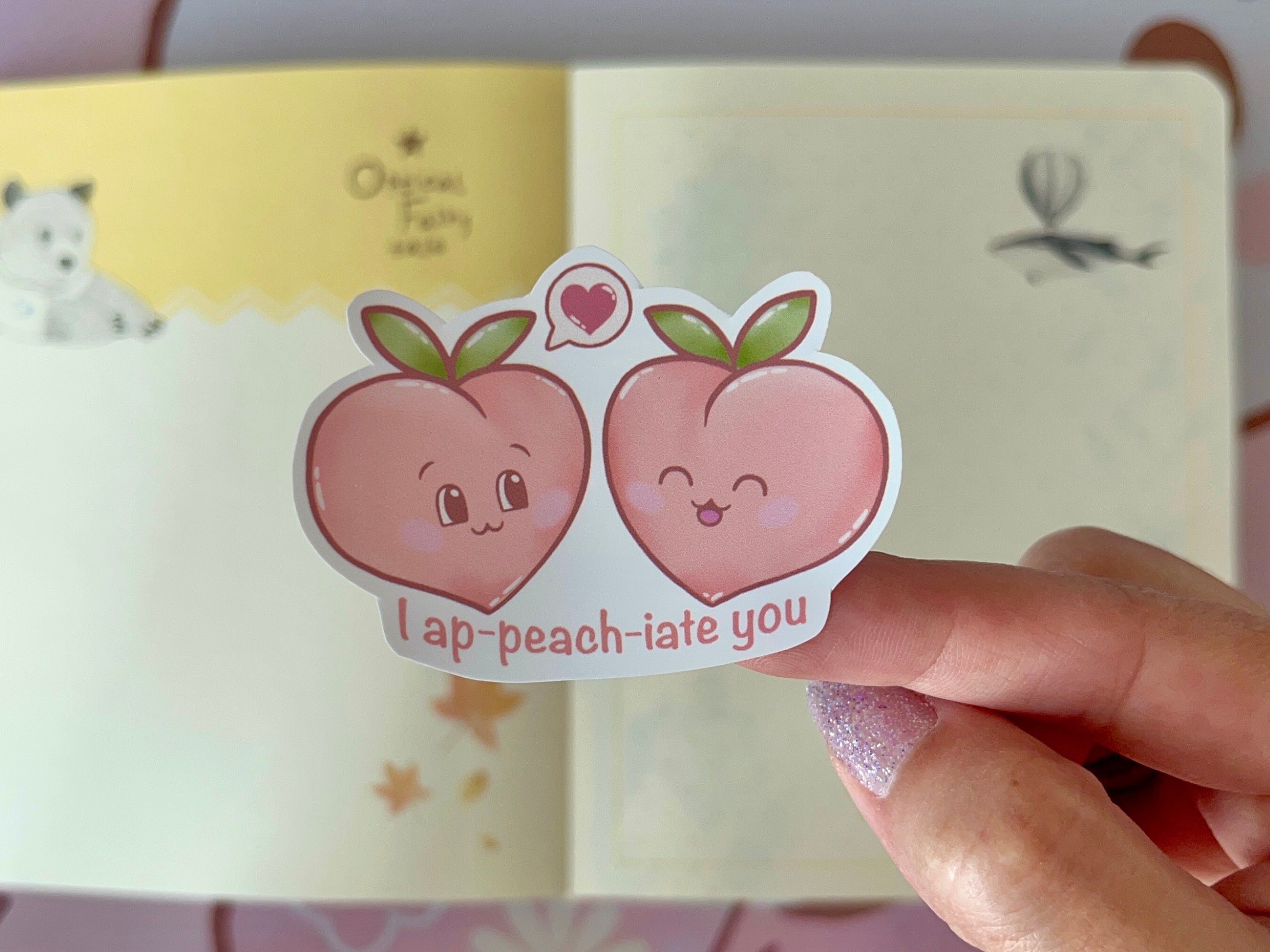 Kawaii Food Pun Sticker Pack Inspired by 6 Fun Puns 6 Cute Funny Foodie ...