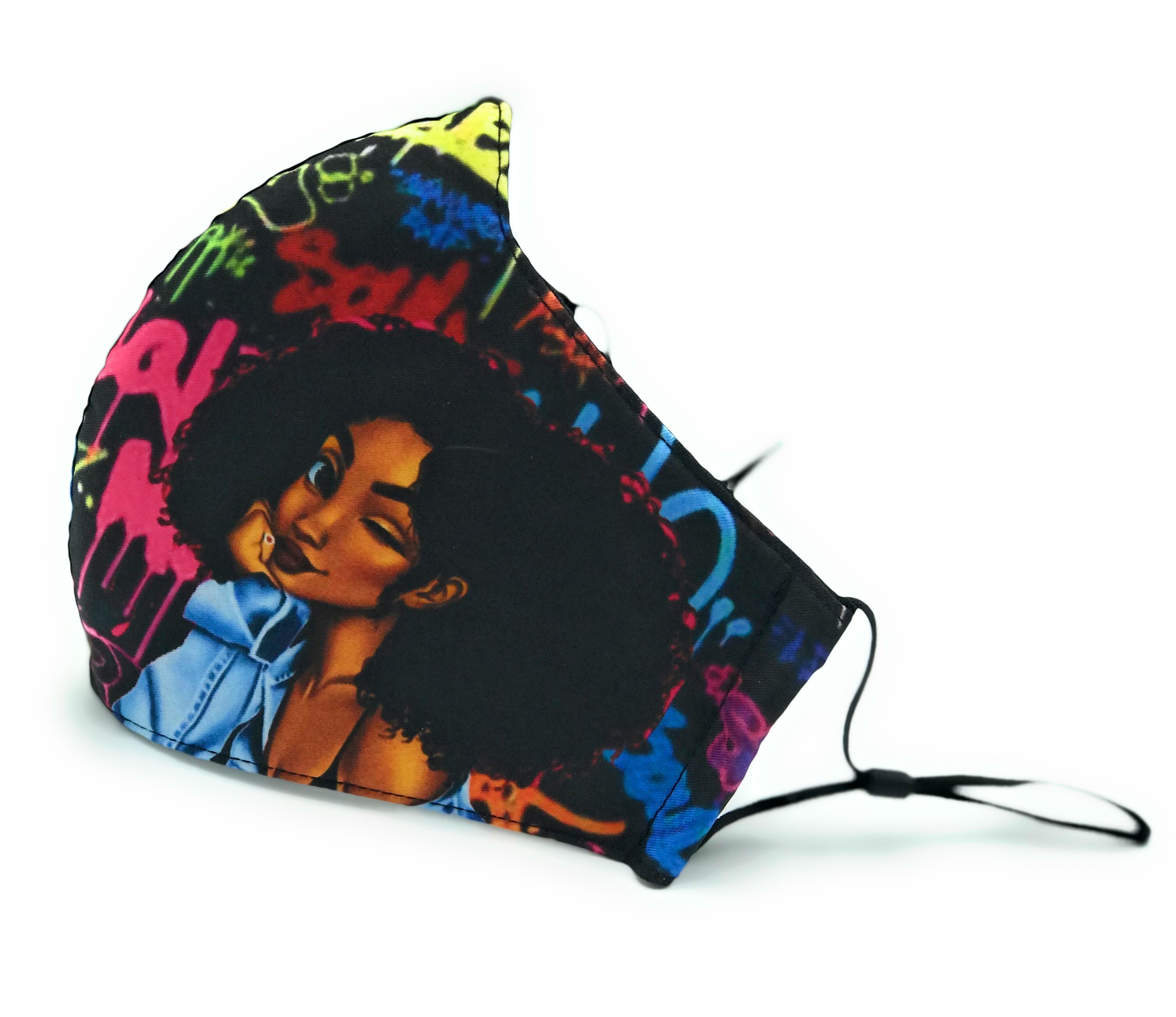 Affirmation Drip Mask - Etsy