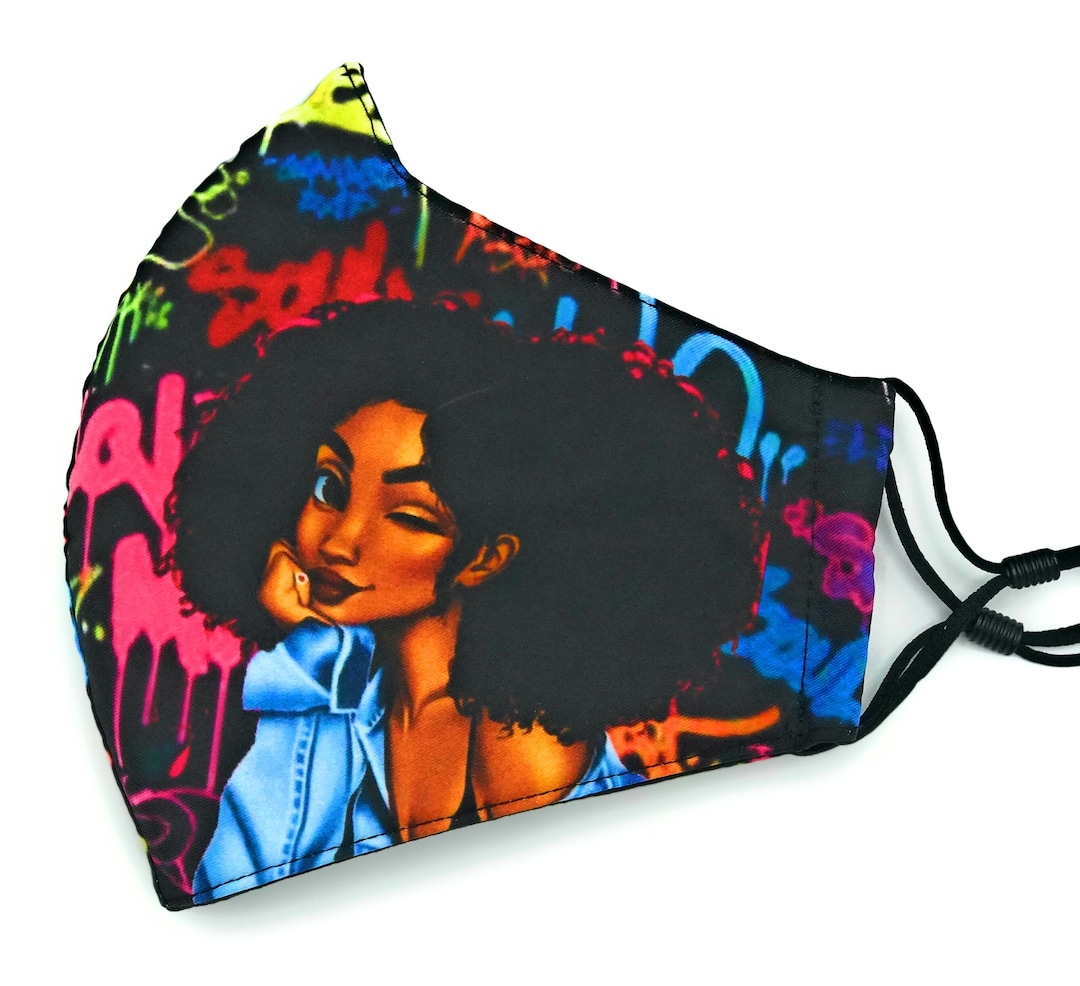 Affirmation Drip Mask - Etsy