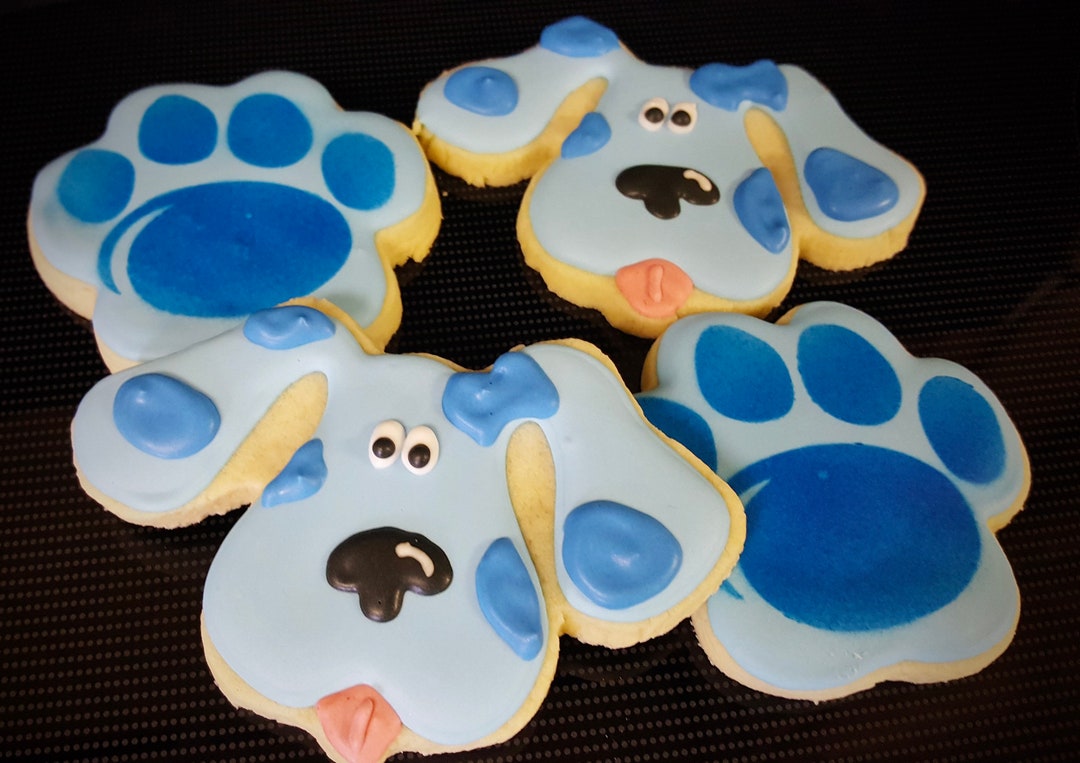 Blues Clues Cookies - Etsy