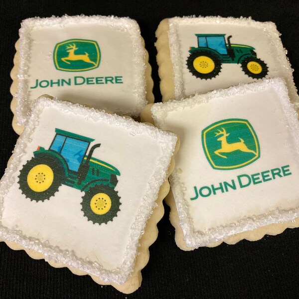 Tractor Cookies - Etsy