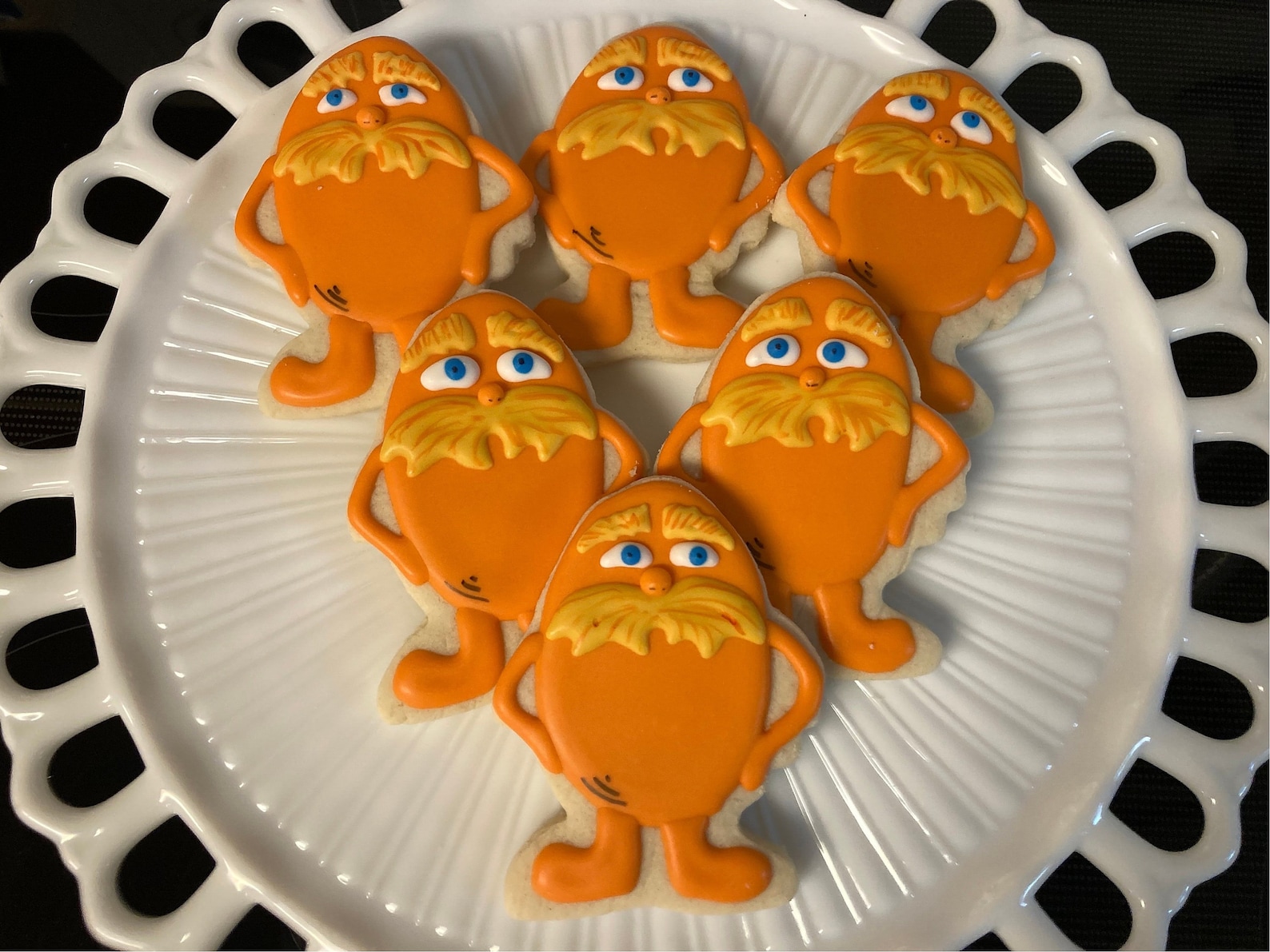 Lorax Cookies, Dr Suess Cookies - Etsy