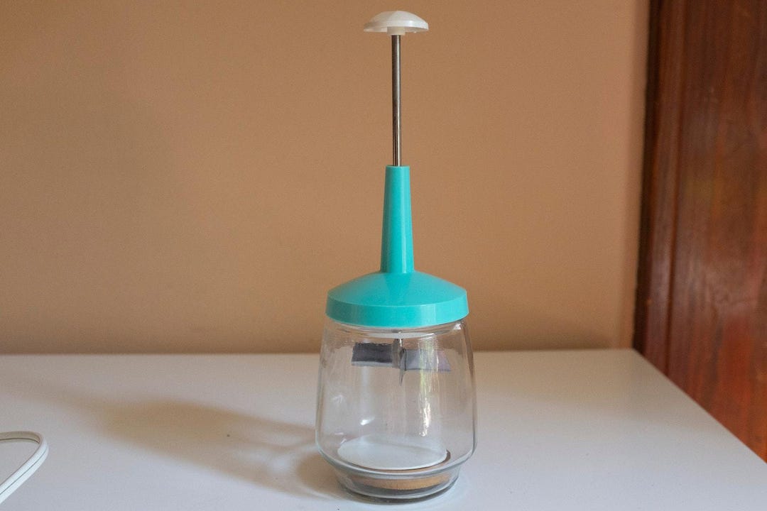 Turquoise Federal Glass Nut Chopper - Etsy
