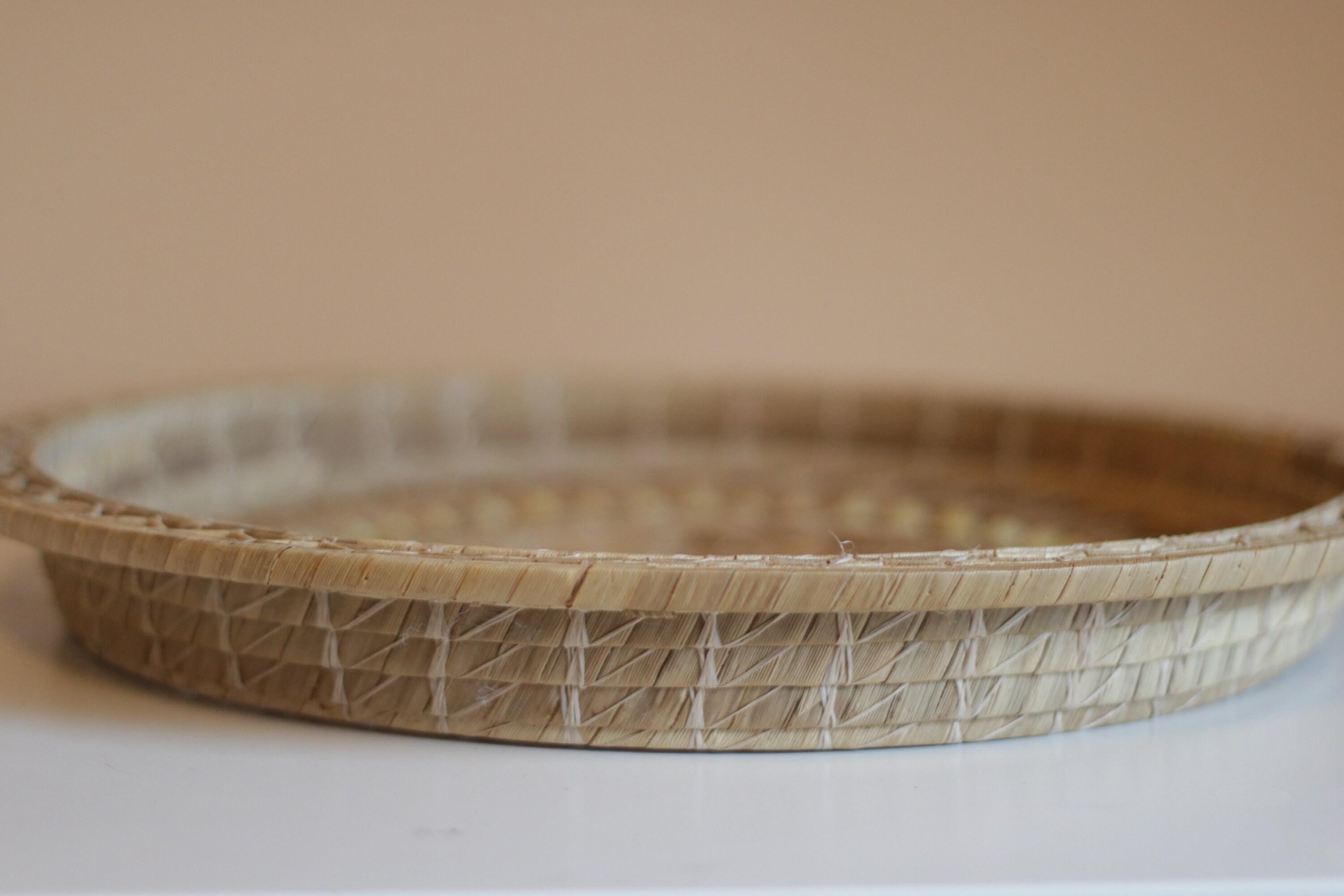 Rattan and Conch Shell Wall Hanging Basket Boho Home Decor - Etsy