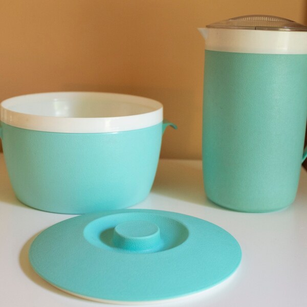 Turquoise Ice Bucket - Etsy