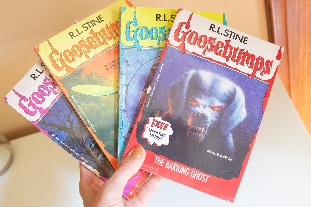 R.L. Stein Vintage 1990s Goosebumps Books Spooky Kids' - Etsy