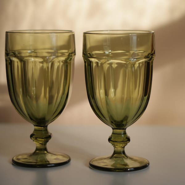 Green Duratuff Libbey Glasses - Etsy