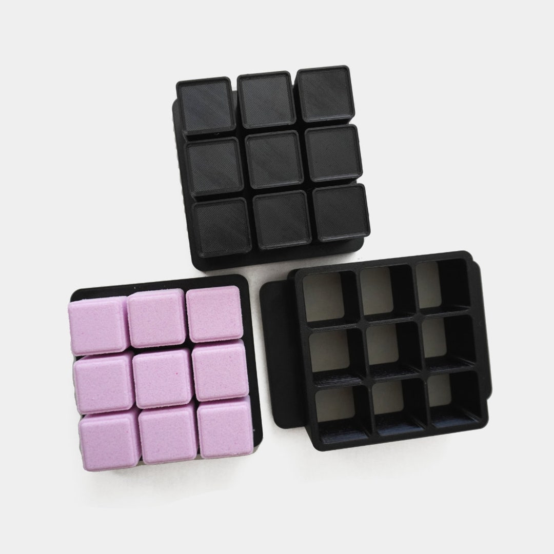 Cube Shaped Maker Press Mold Multipress Shaped Easy to Use Bath Bomb ...
