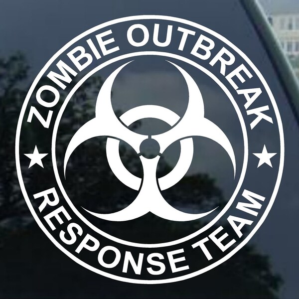 Zombie Car Decal - Etsy