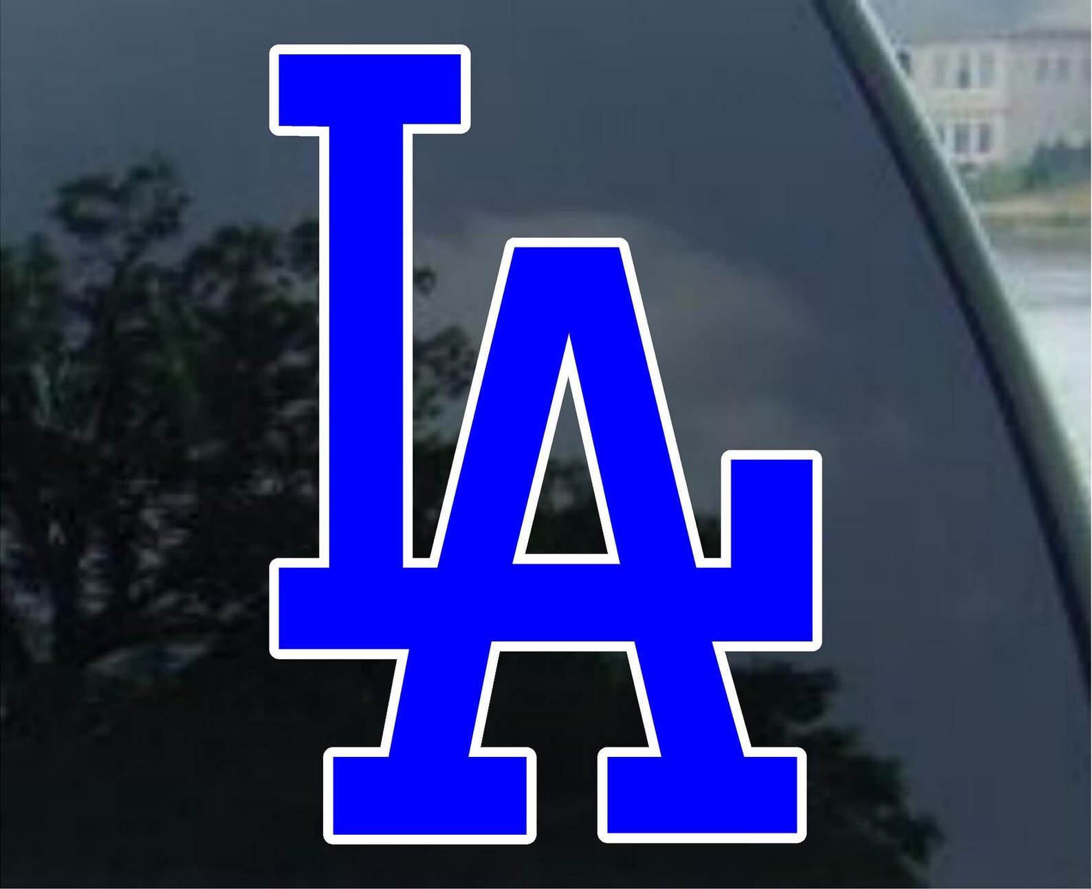 LOS ANGELES DODGERS Vinyl Decal Car Window Bumper Mirror | Etsy