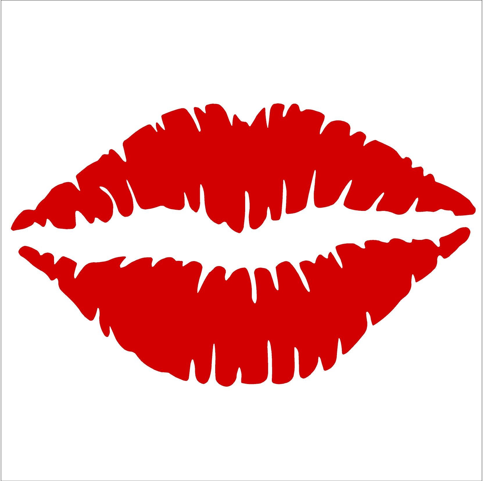 Lips Vinyl Decal Sticker - Etsy