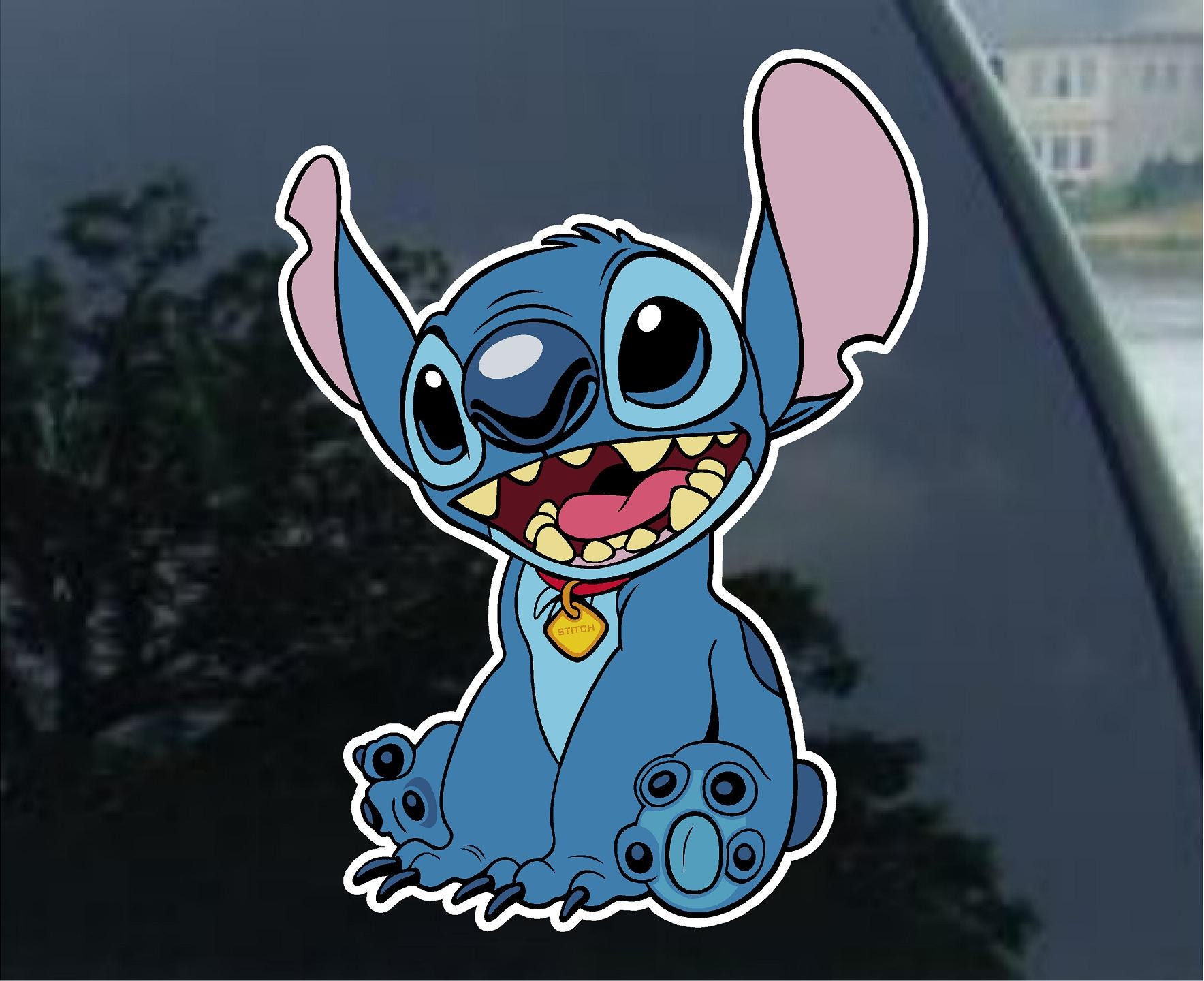 Stitch/ Lilo and Stitch Vinyl Decal Car Window Mirror - Etsy