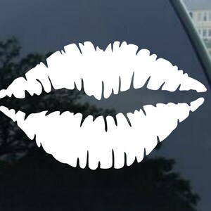 Lips Vinyl Decal Sticker - Etsy