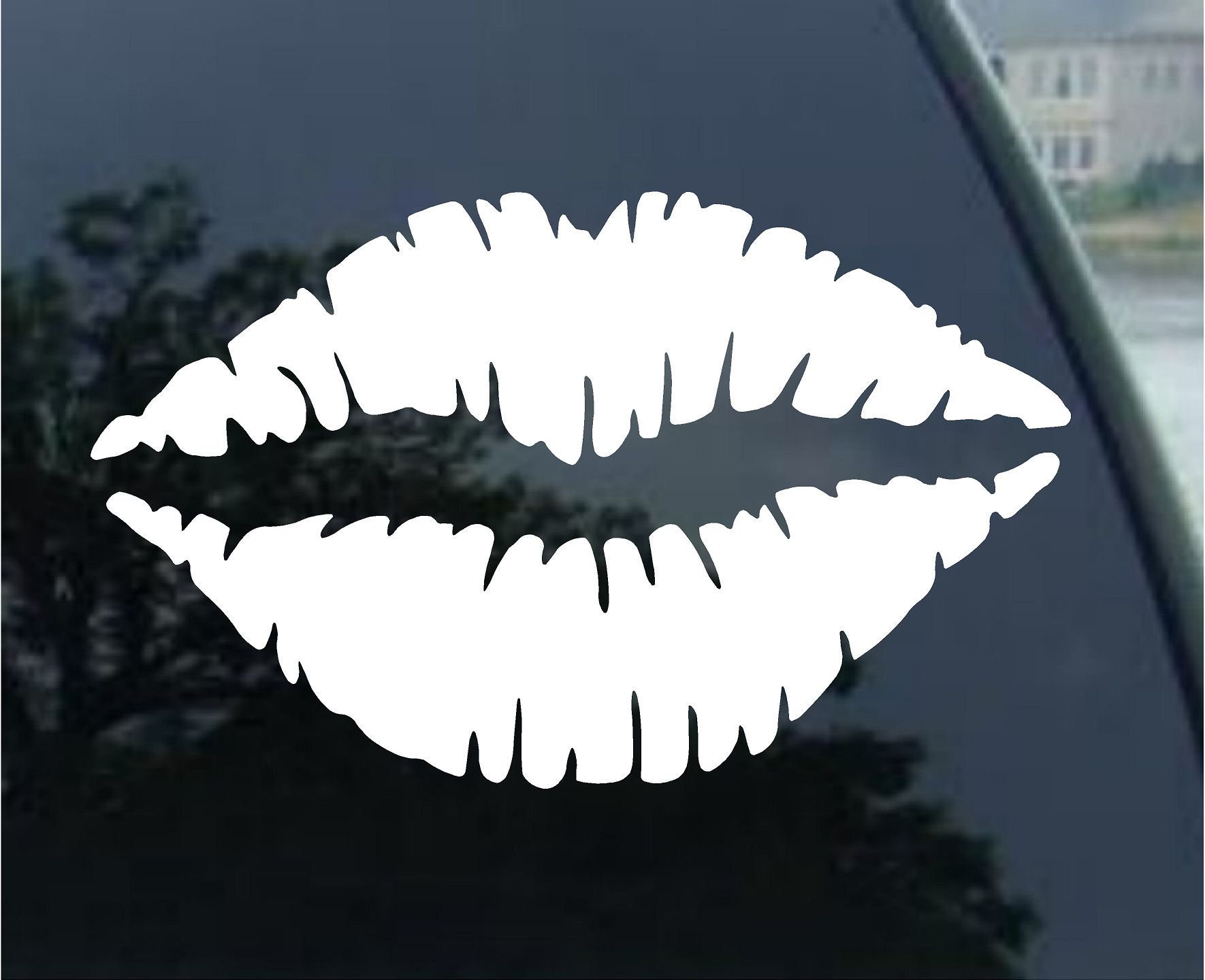 Lips Vinyl Decal Sticker - Etsy