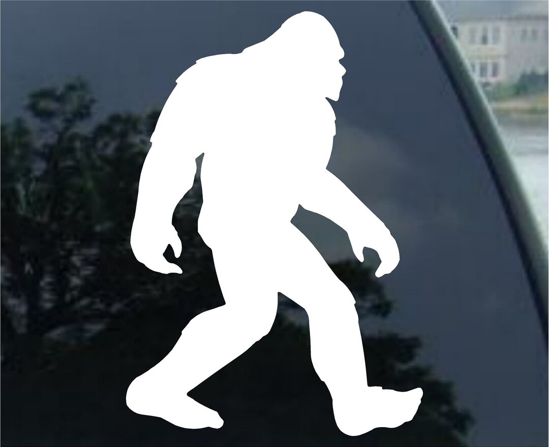 BIGFOOT Vinyl Decal Car Window, Mirror, Bumper, Laptop, Yeti, Cornhole ...