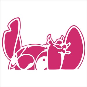 Lilo & Stitch Inspired Stitch Waving Vinyl Decal Car Window, Bumper ...