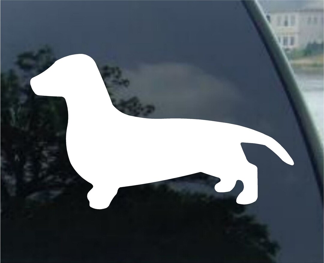 Dachshund Wiener Dog Decal Sticker - Etsy