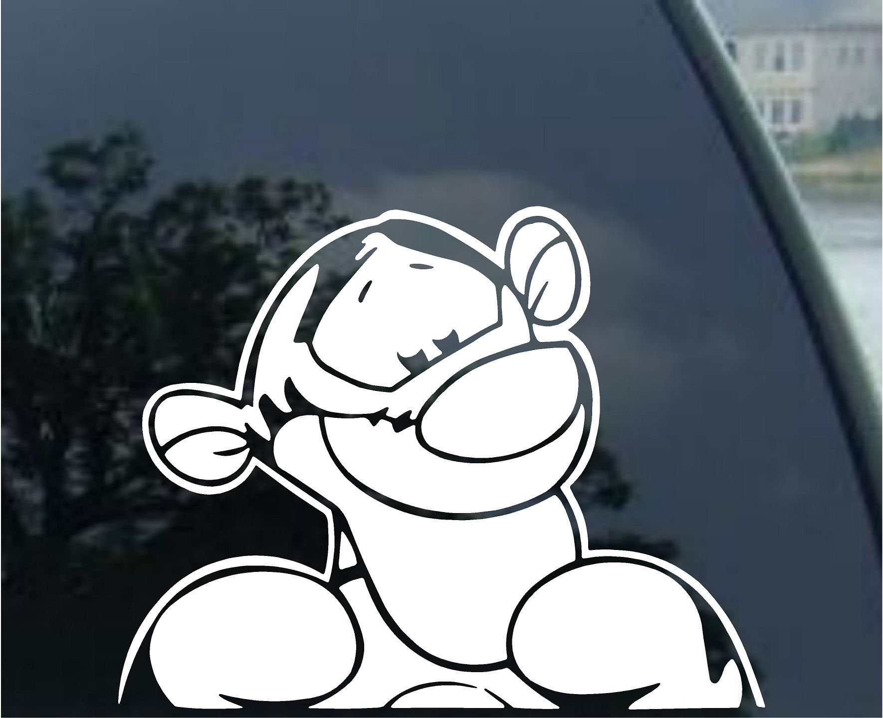 Tigger Vinyl Decal Car Window, Mirror, Bumper, Laptop, Yeti Cornhole Sticker - Etsy