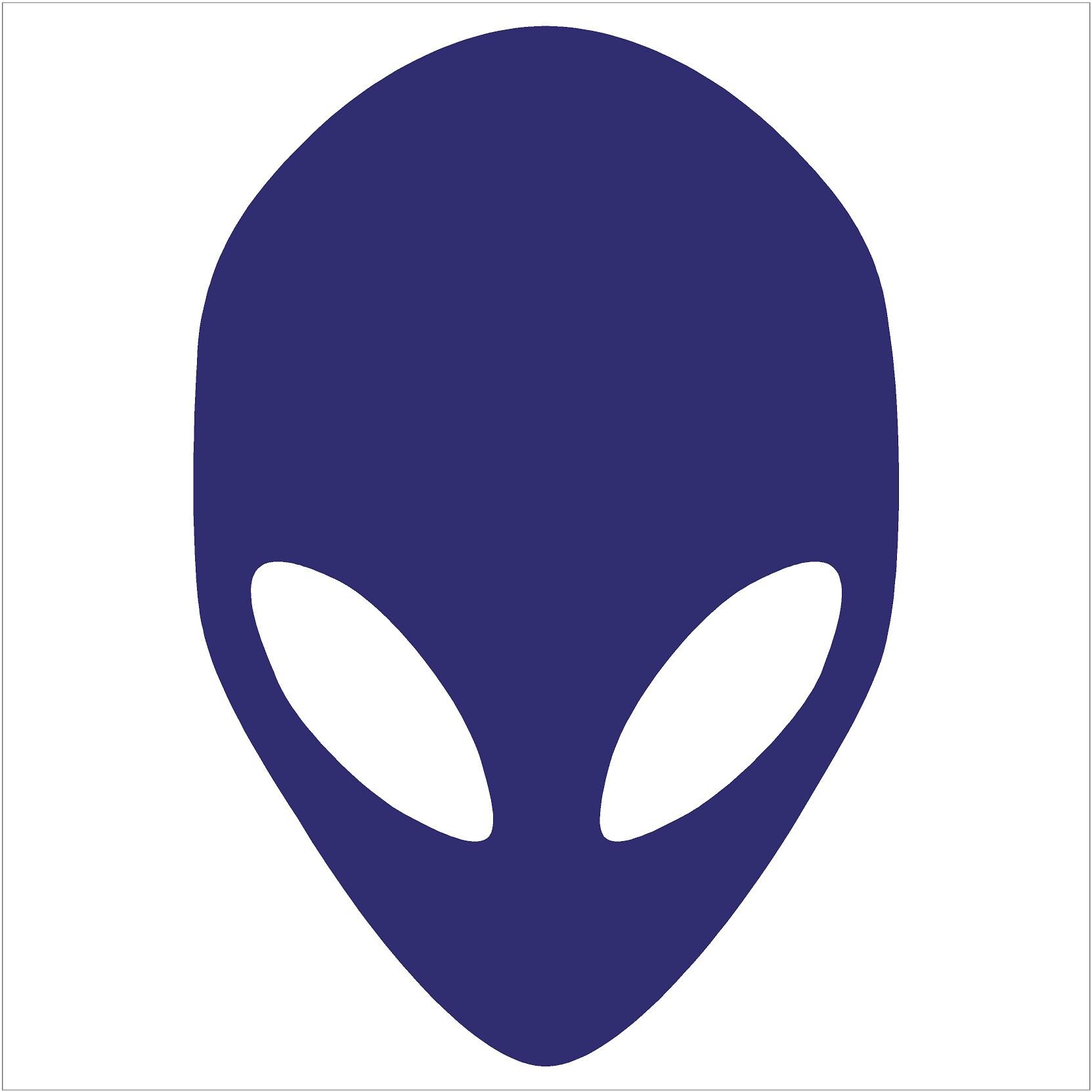 ALIEN HEAD ALIENWARE vinyl decal window bumper mirror | Etsy