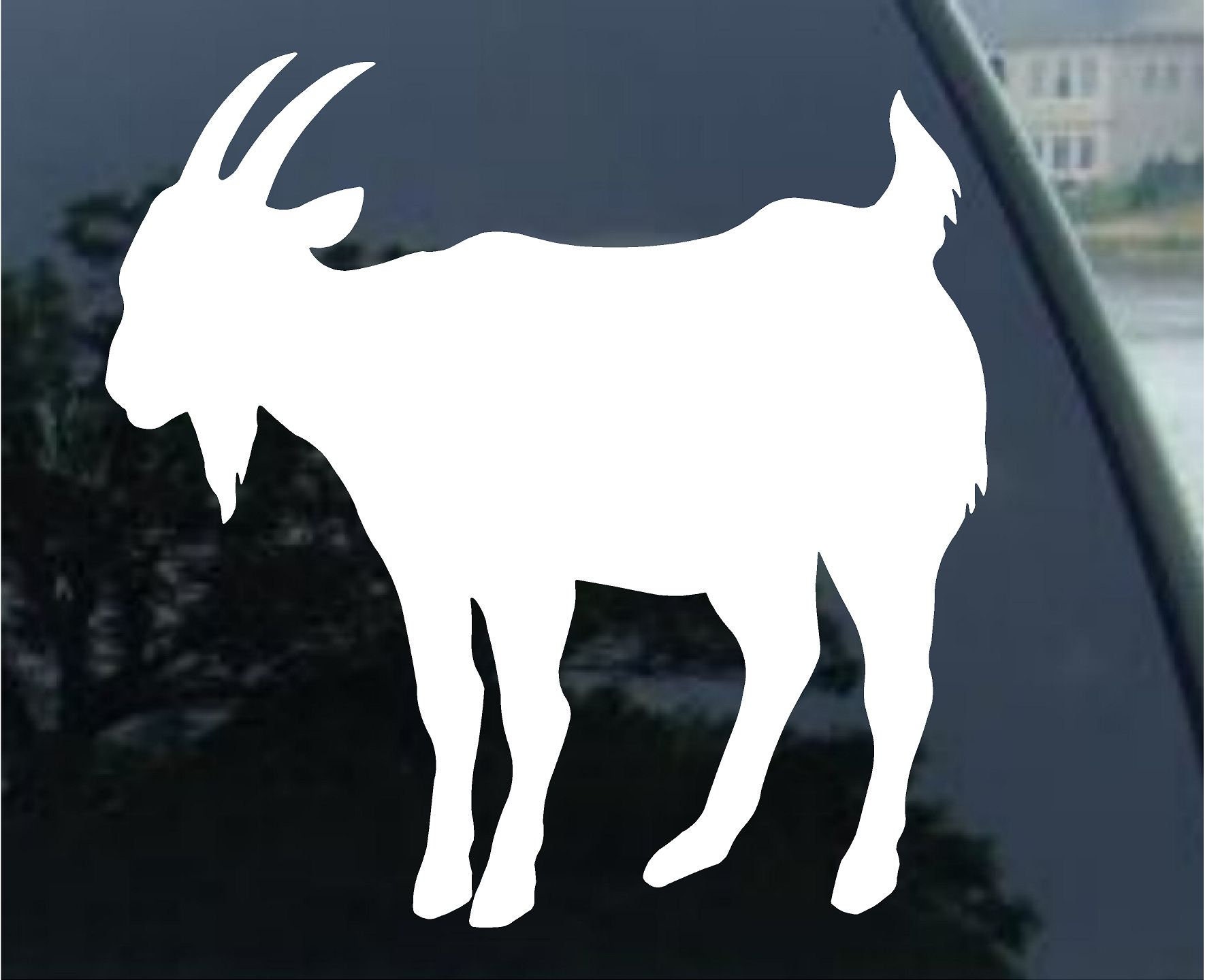 Billy Goat/ Goat Vinyl Decal Car Window Mirror Bumper | Etsy