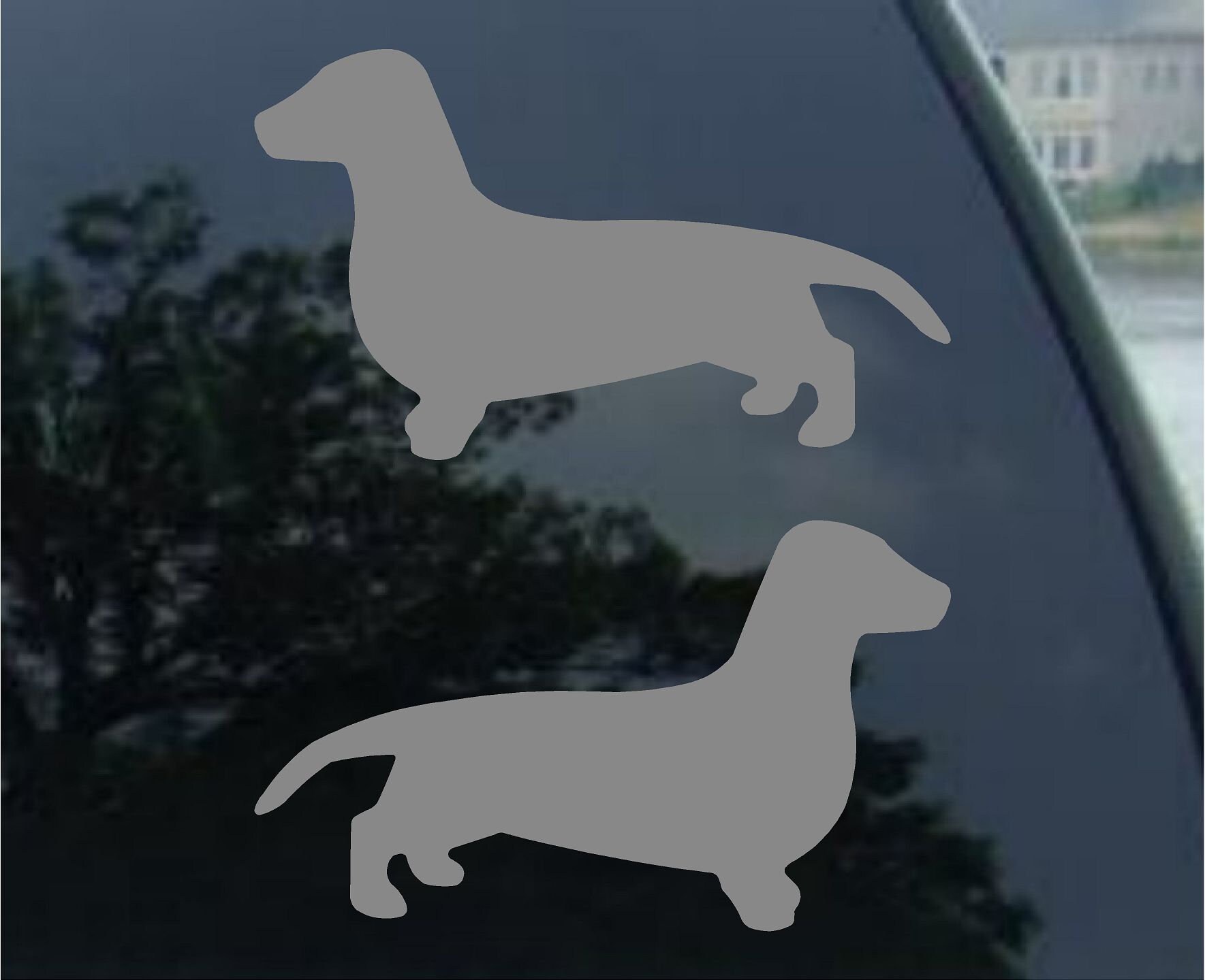 Dachshund Wiener Dog Decal Sticker Set 2 - Etsy