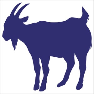 Billy Goat/ Goat Vinyl Decal Car Window, Mirror, Bumper, Laptop, Yeti ...
