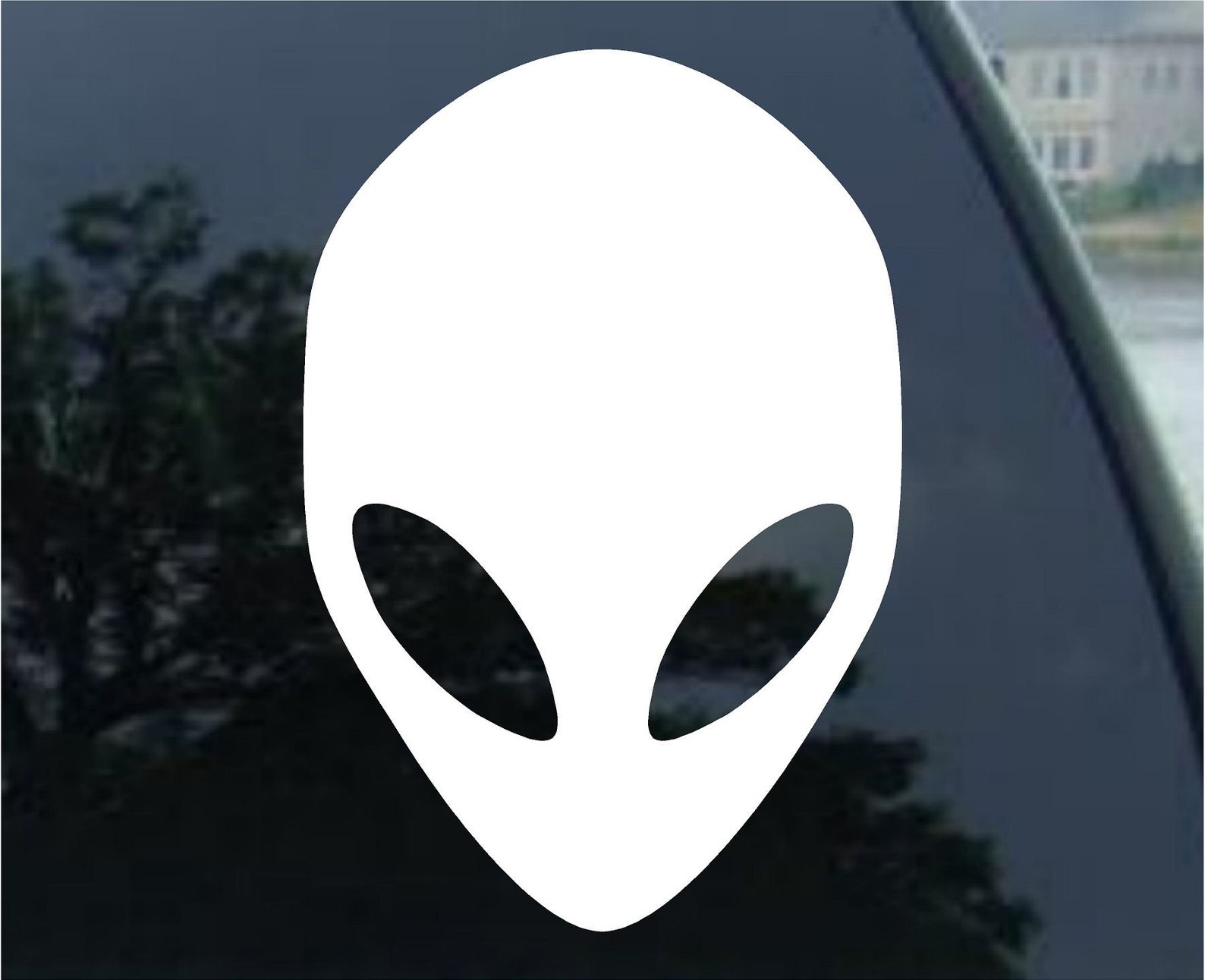 ALIEN HEAD ALIENWARE vinyl decal window bumper mirror | Etsy