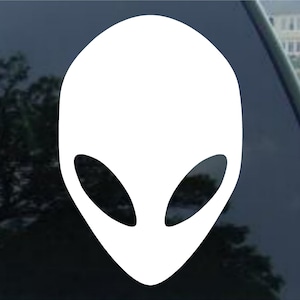 ALIEN HEAD ALIENWARE Vinyl Decal Window, Bumper, Mirror, Laptop, Yeti ...