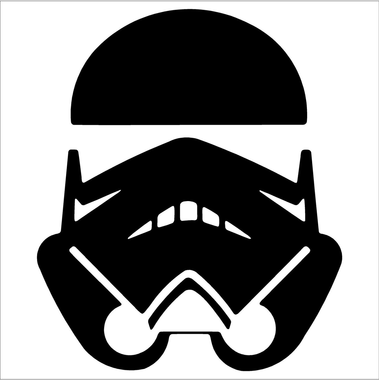 Star Wars Stormtrooper Vinyl Decal Sticker - Etsy
