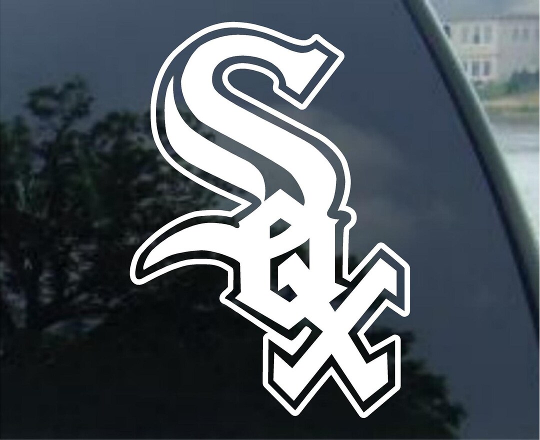WHITE SOX Vinyl Decal Car Window, Bumper, Mirror, Laptop, Yeti ...