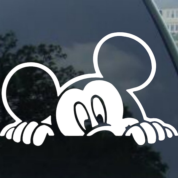 Mickey Mouse Decal - Etsy