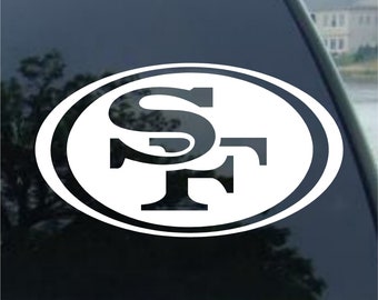 49ers Vinyl Decal | Etsy