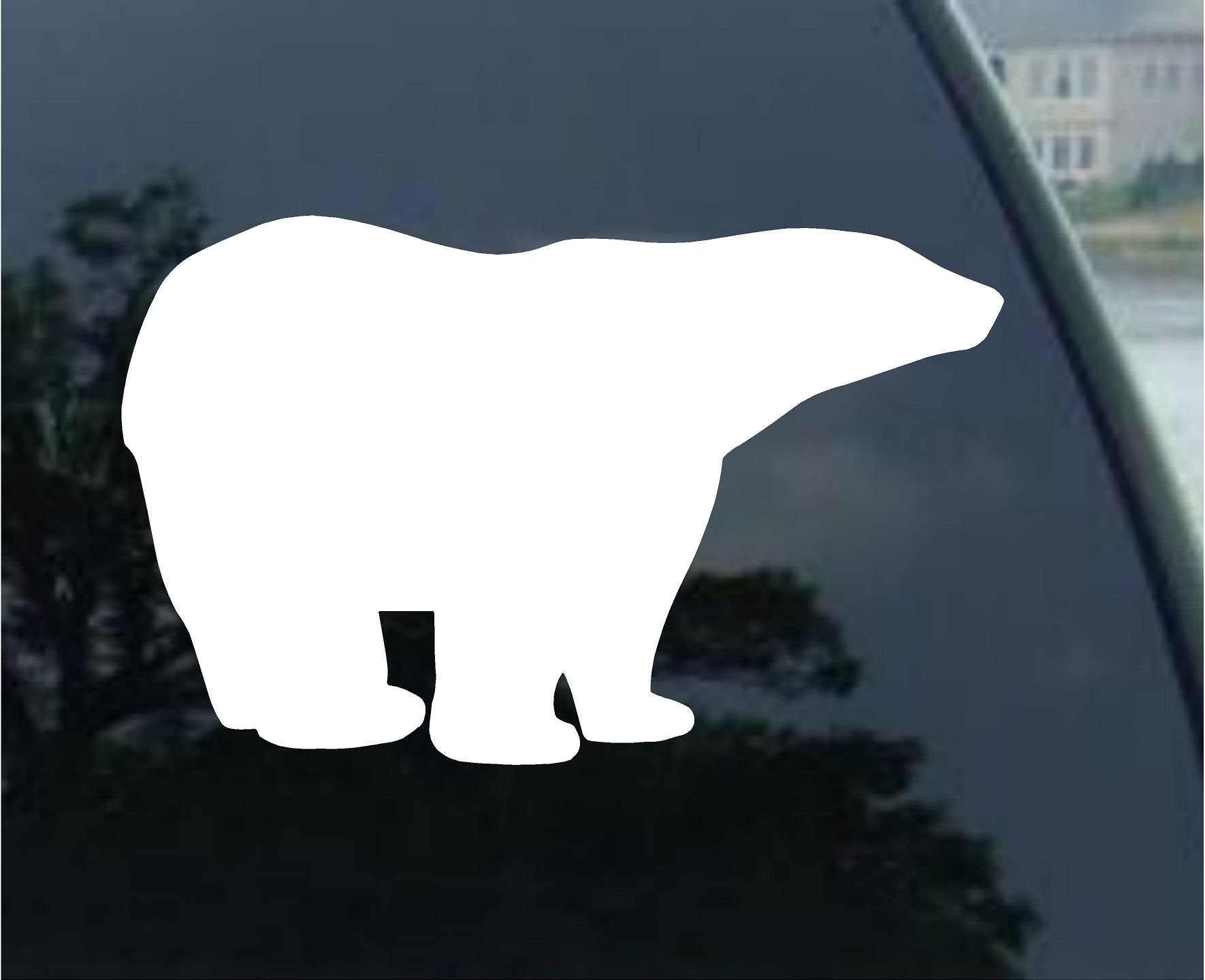 POLAR BEAR Vinyl Car Window Mirror Bumper Laptop Yeti - Etsy