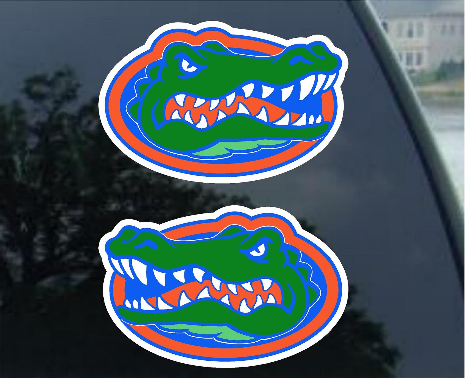 FLORIDA GATORS Vinyl Decal Sticker SET 2 for Car Window - Etsy